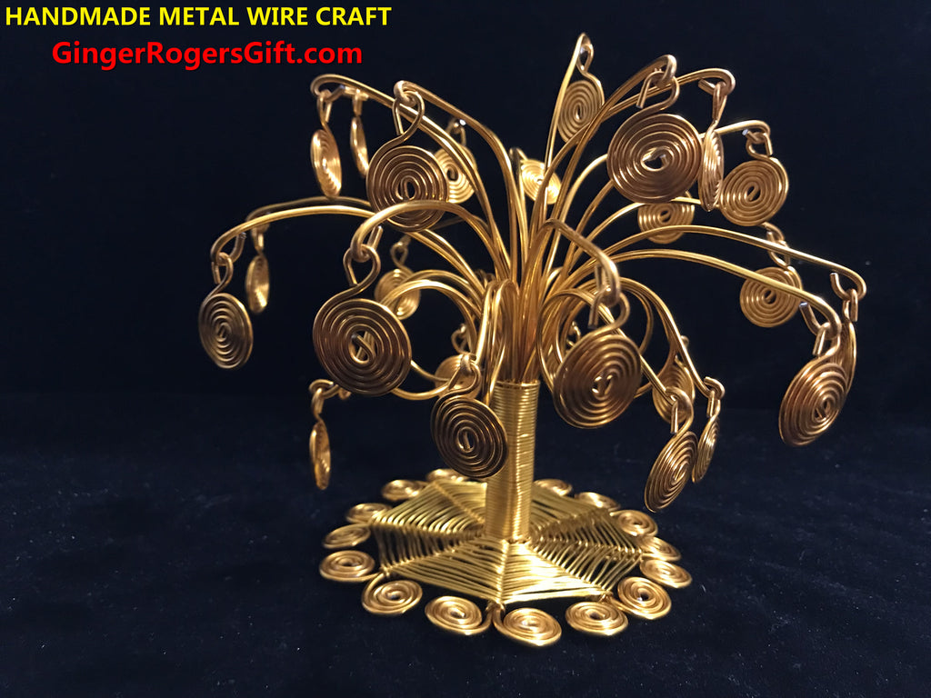 Wire money tree – Metal Wire Art