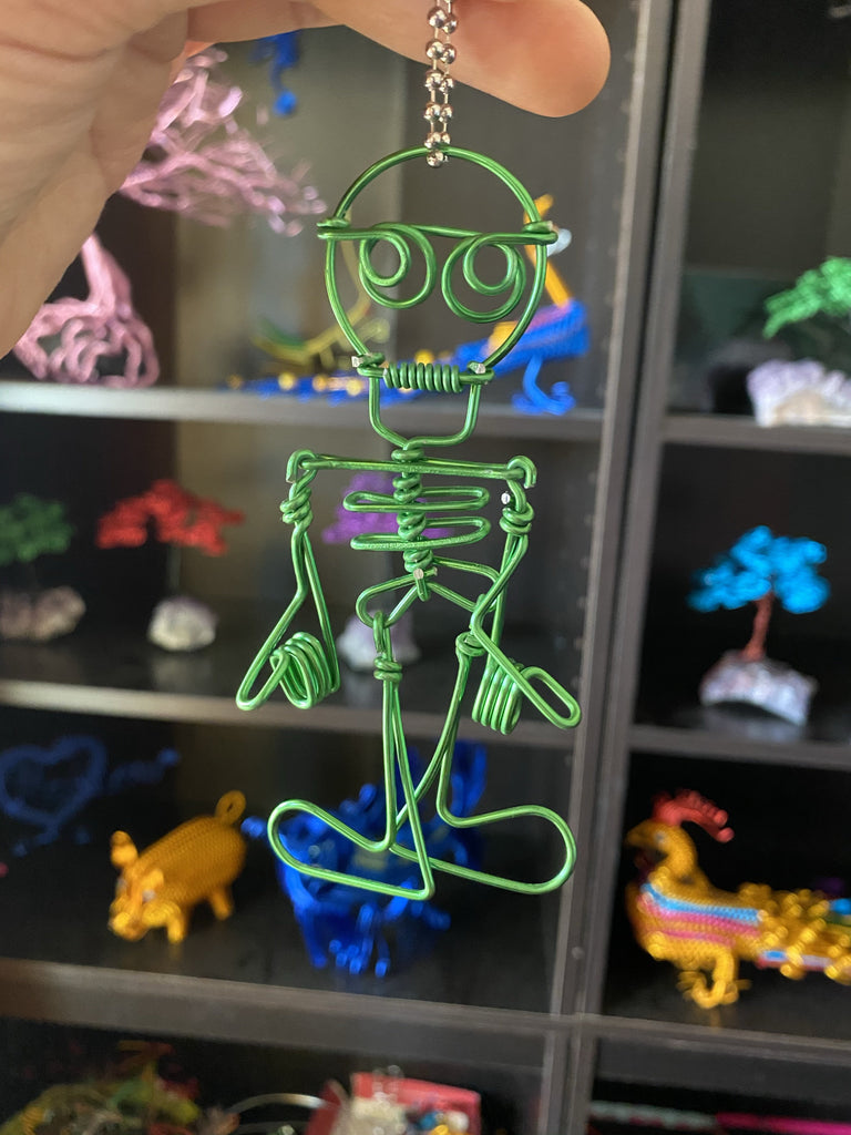 Skeleton – Metal Wire Art