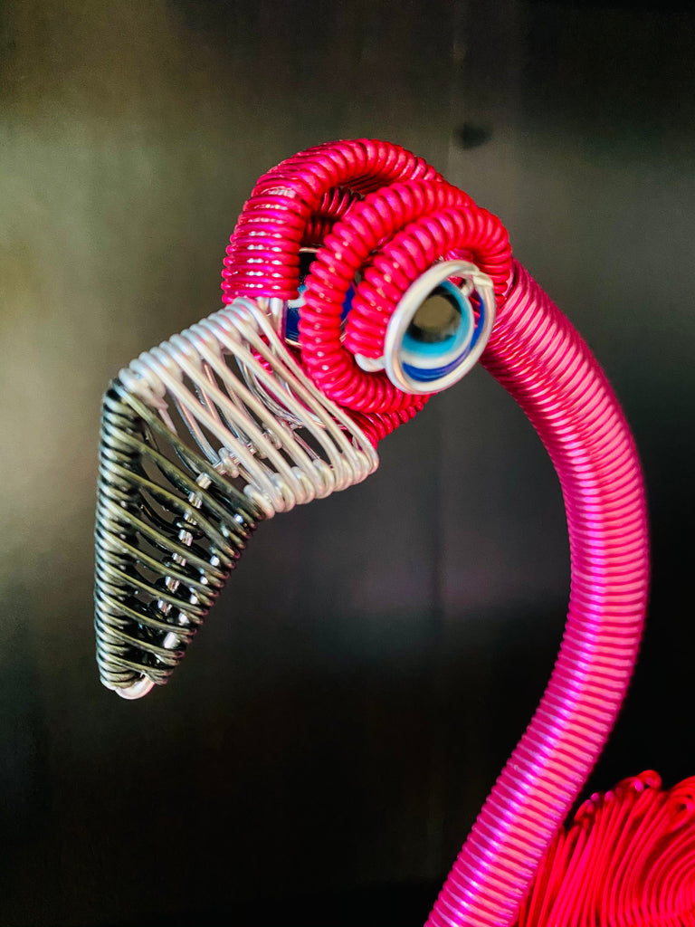 Flamingo – Metal Wire Art