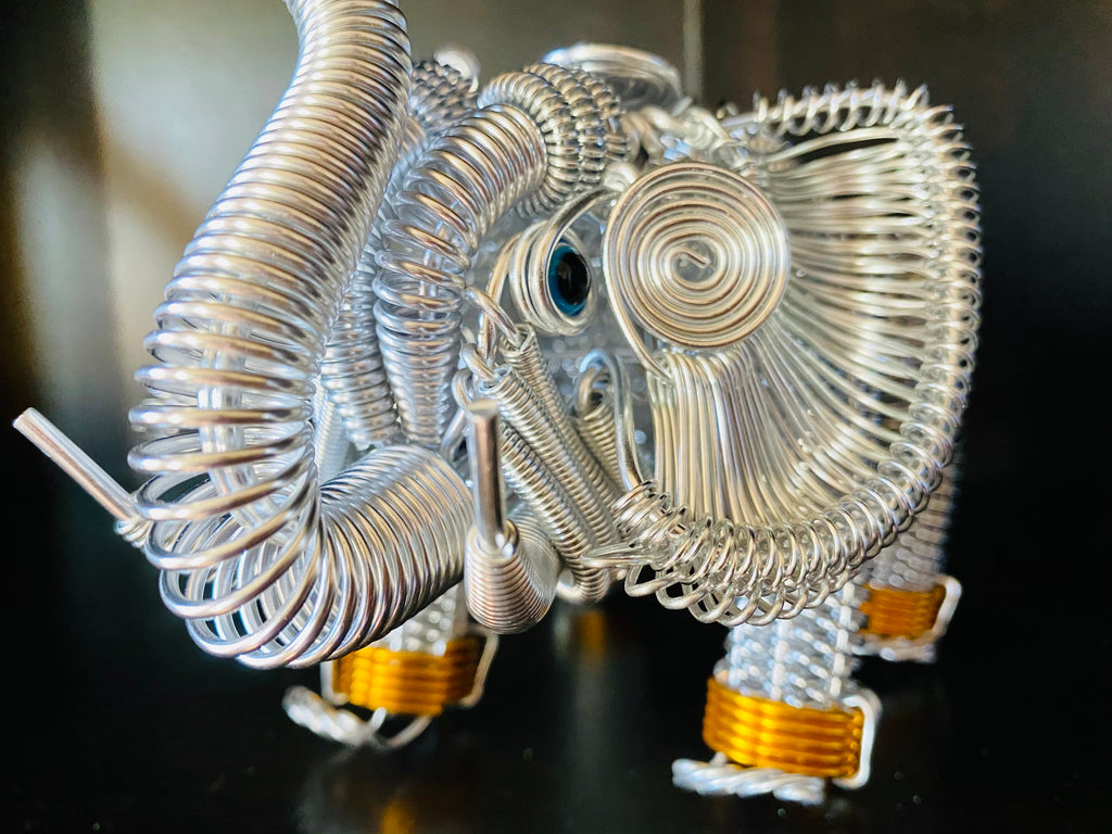 Elephant – Metal Wire Art