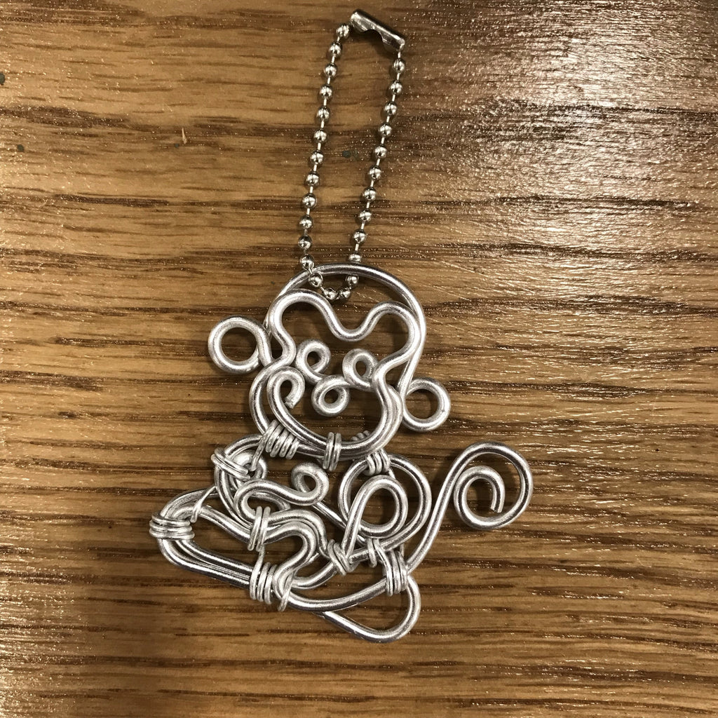 Monkey – Metal Wire Art